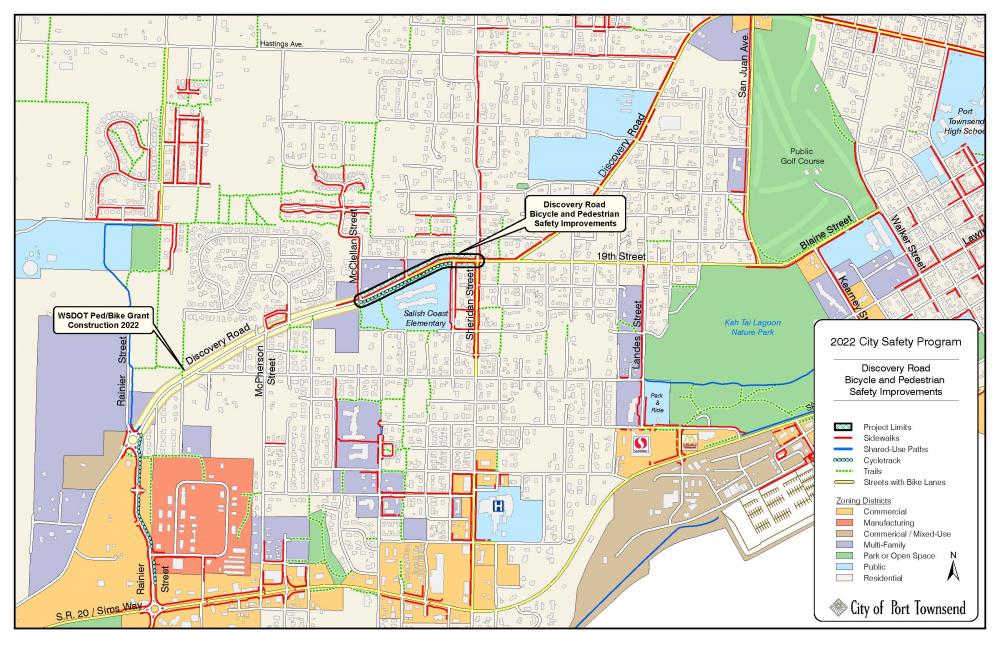 Discovery Road Bicycle Pedestrian Safety Project | City of Port ...